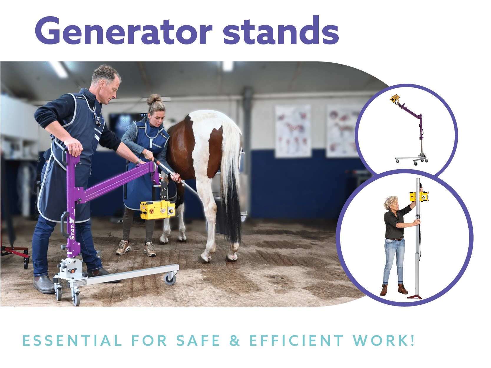 Generator Stands - Podoblock B.V.